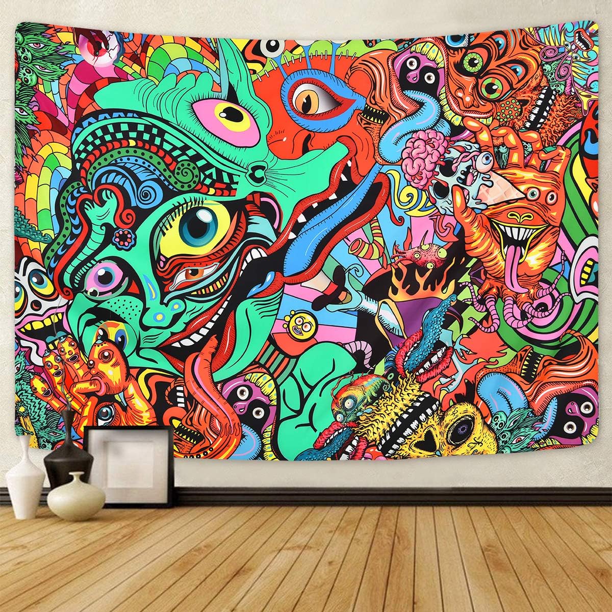 amazon-psychedelic-arabesque-tapestry-abstract-hippie-tapestries