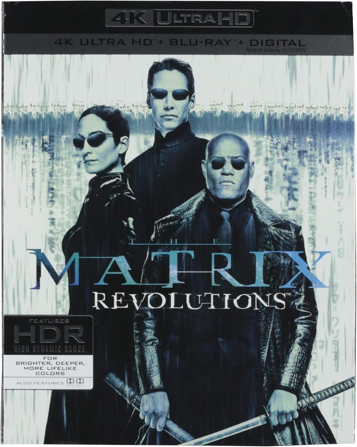 Matrix Revolutions,The (4K Ultra HD) [Blu-ray]: Keanu Reeves, Laurence ...