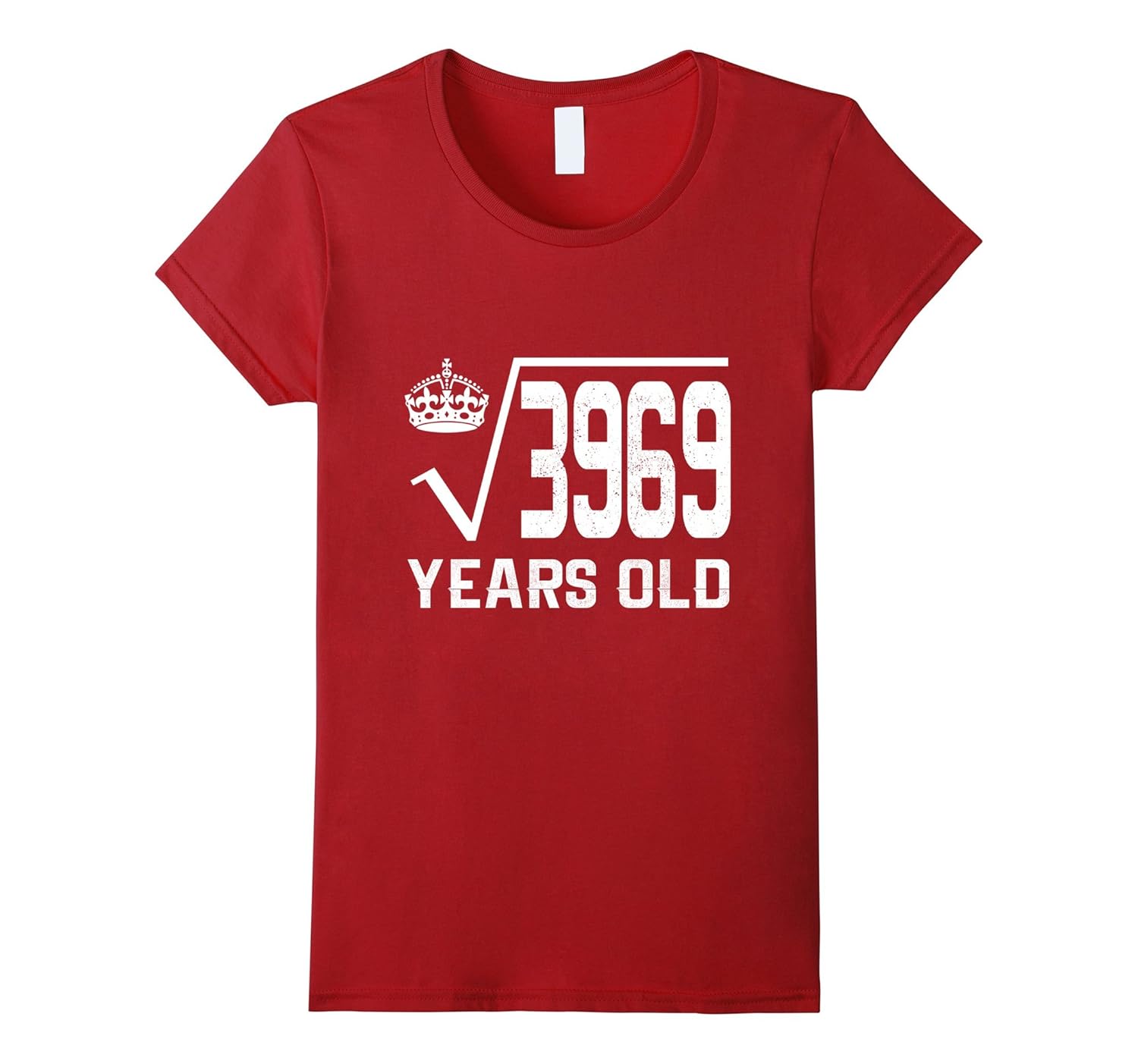 Square Root Of 3969 T Shirt 63 Years Old 63rd Birthday Shirt 4LVS