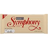Amazon.com : HERSHEY'S SYMPHONY Milk Chocolate, Almonds and Toffee XL ...