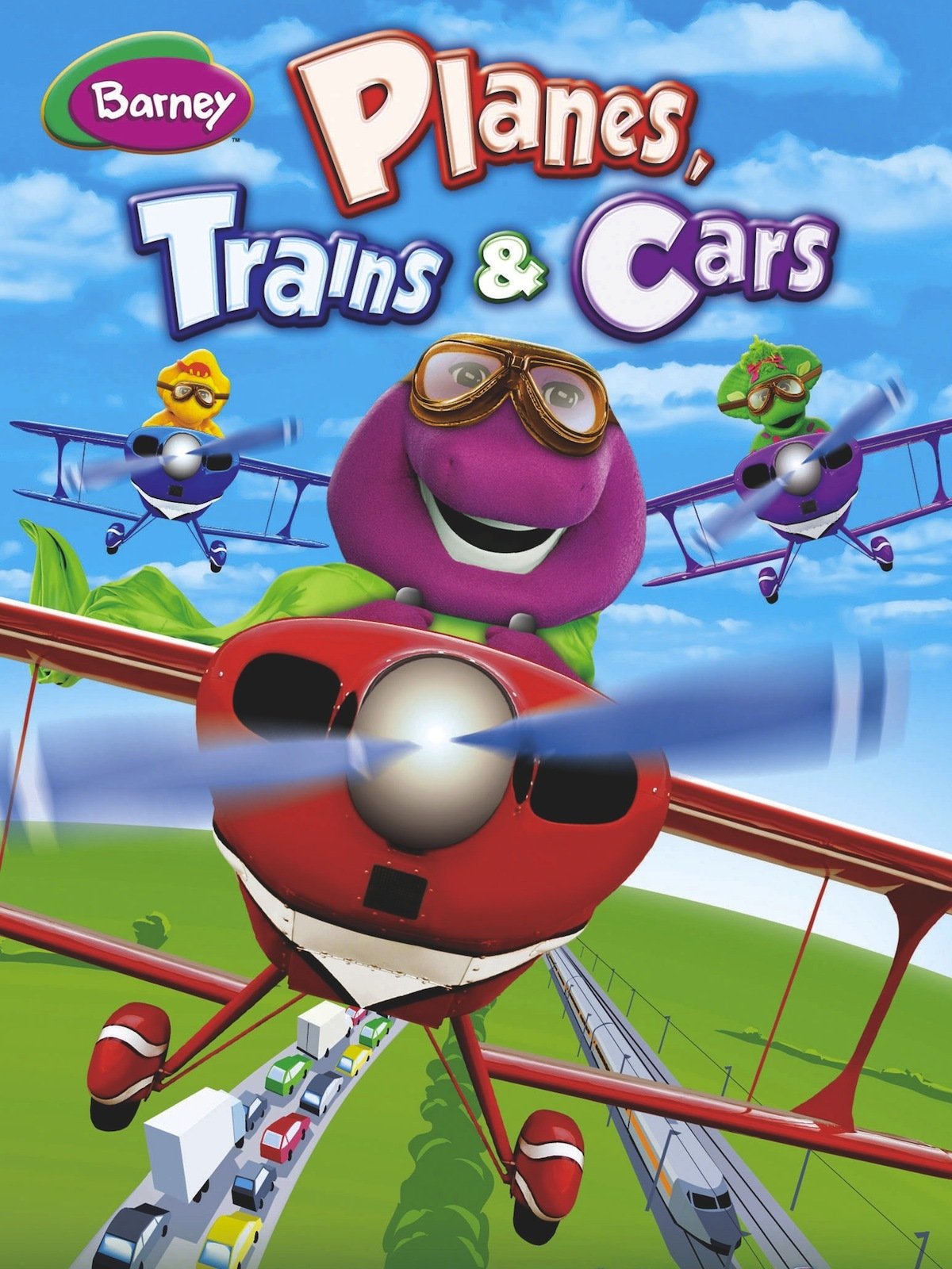 Amazon.com: Barney: Planes, Trains & Cars : Dean Wendt, Carey Stinson ...