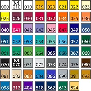 Oracal 651 color swatches - bikinicopax