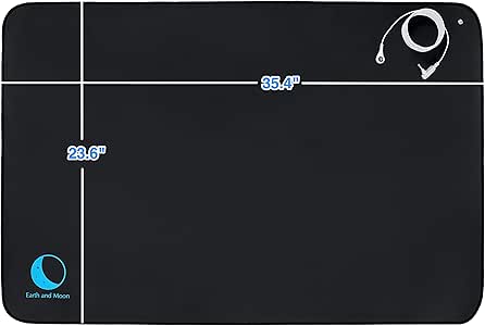 EARTH AND MOON Grounding Mat - Large Universal Earthing Mats Plus ...