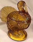 Amazon.com | Jadeite Glass Covered Turkey Cranberry Server: Serving ...