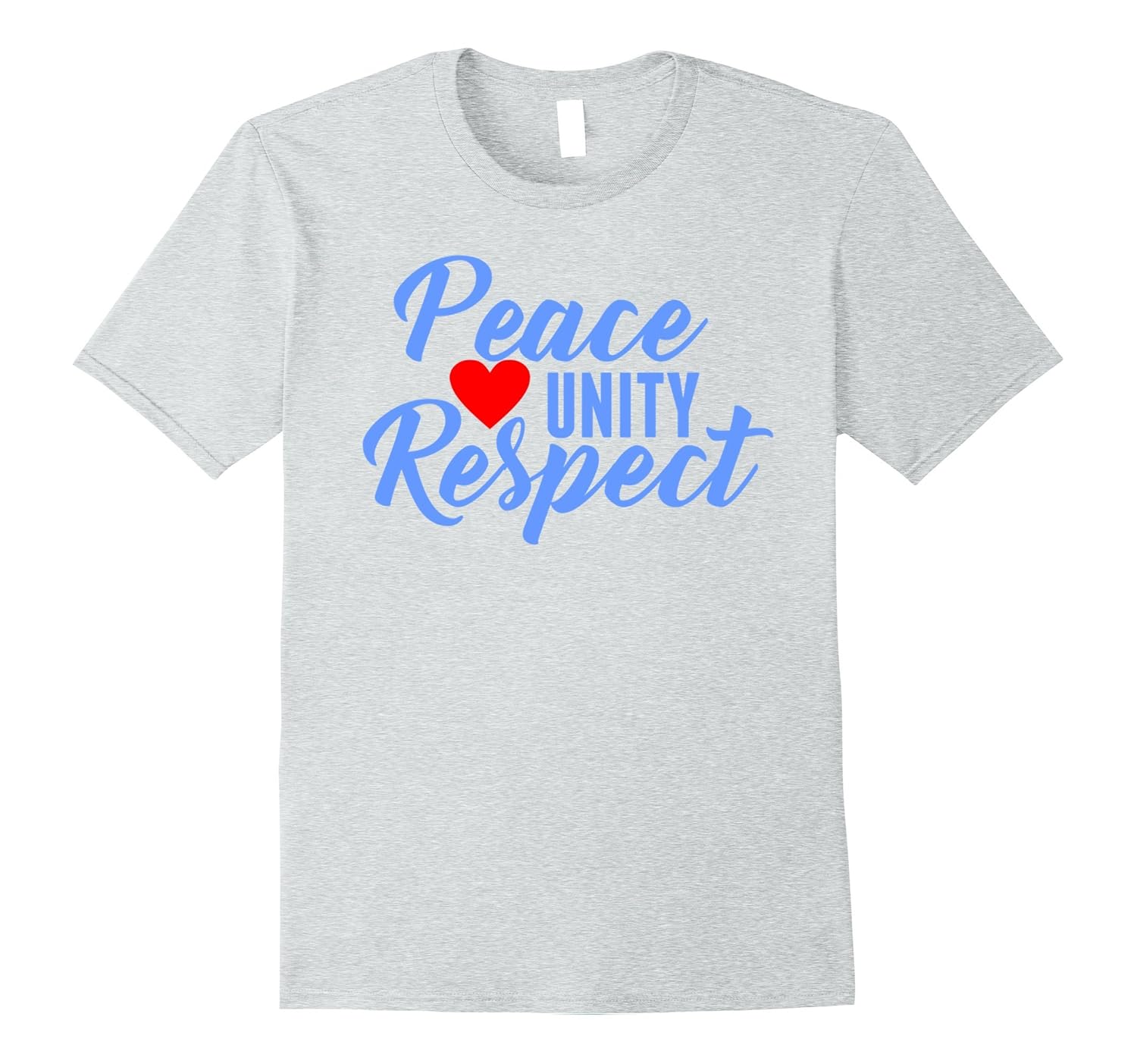 Peace Love Unity Respect T-Shirt-PL – Polozatee