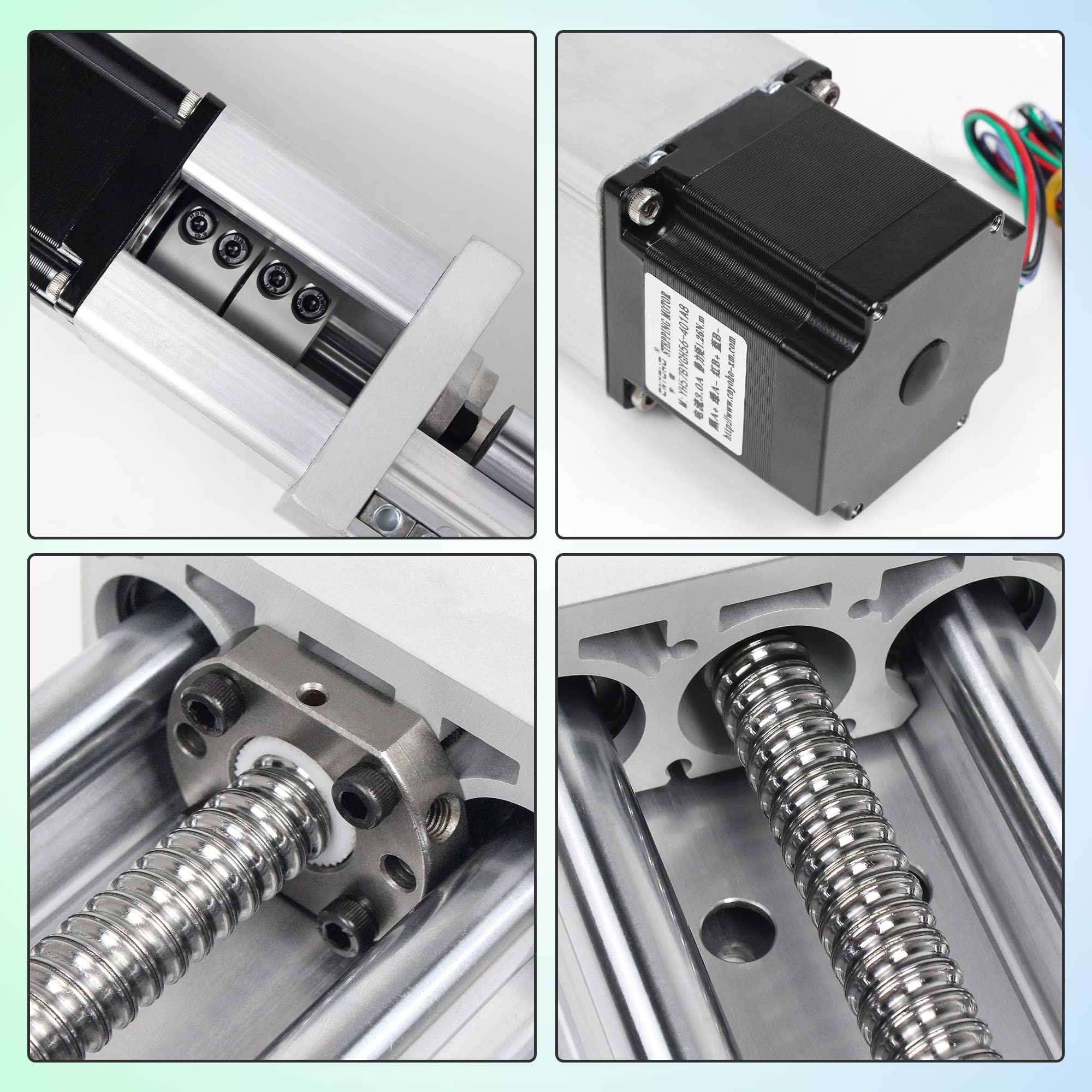 Mua RATTMMOTOR ZBX100-300mm Stroke CNC Linear Stage Motion Actuator, Double Optical Axis X Y Z ...