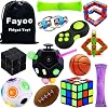 Fayoo Sensory Fidget Toys Pack for Kids and Adults Including 12 Sided ...