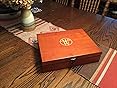 Old World Wooden Treasure Box with Brass Latch : Amazon.ca: Home