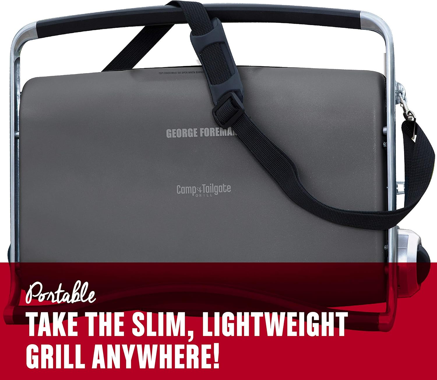 Review George Foreman GP200GM Portable Propane Camp & Tailgate Grill ...