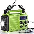 Amazon.com: Mesqool Emergency Radio 5 Way Powered, 5000 Survival Radio ...