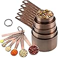 Amazon.com: Smithcraft Copper Measuring Cups and Spoons Set 11, Dry ...