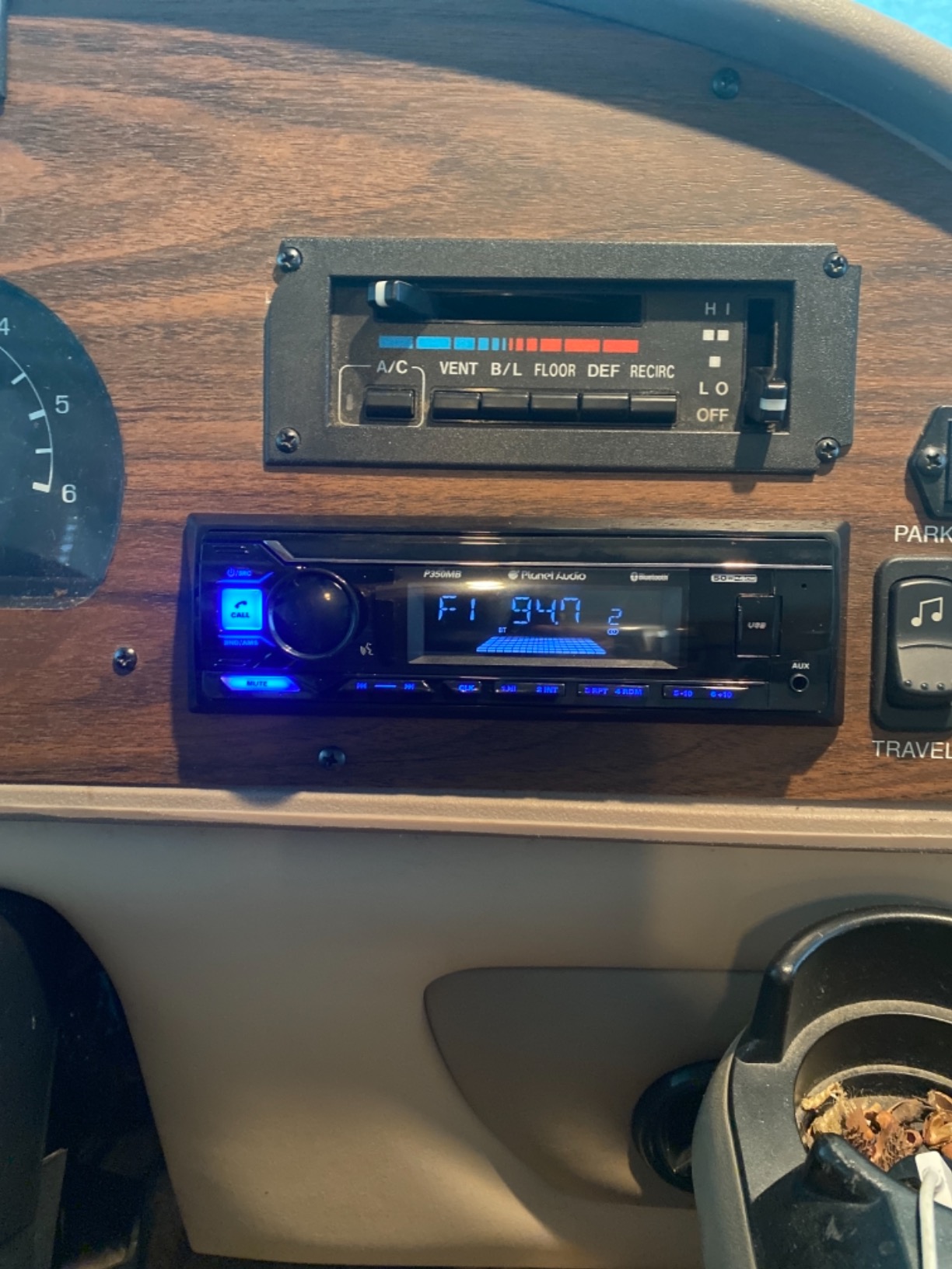 $6/mo - Finance Planet Audio P350MB Car Audio Stereo System - Single ...