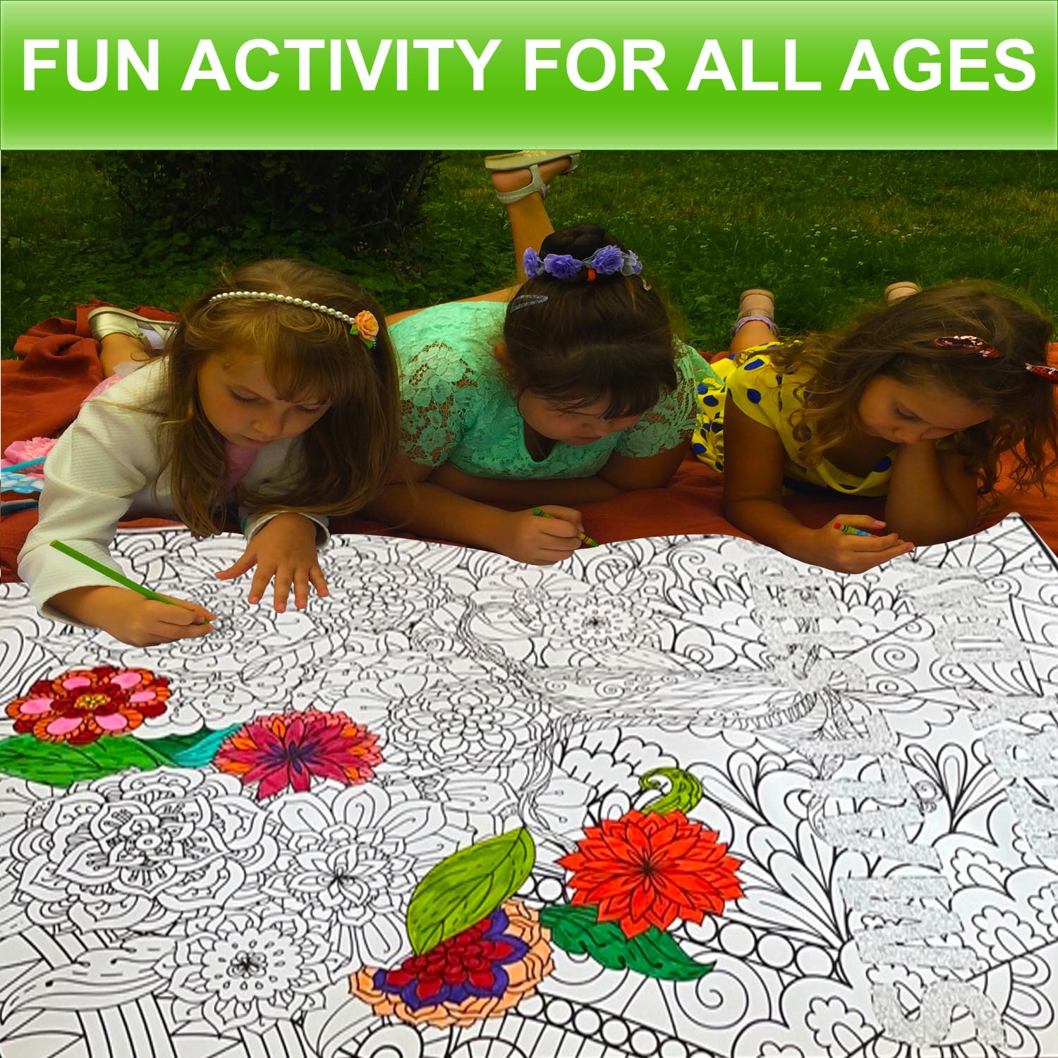 Mua Huge Coloring Poster for Adults and Kids - Tree of Life ...