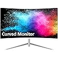 Amazon.com: Z-Edge U24C 24-inch Curved Gaming Monitor, Full HD 1080P ...