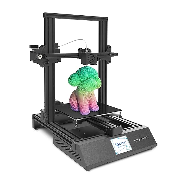 3D Printer with Heated Bed and 2.8" Colorful Touch Screen Filament Sensor Open Source Marlin2.0 ...