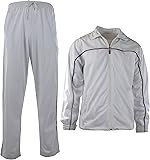 KingSize Men's Big & Tall Colorblock Velour Jogset at Amazon Men’s ...