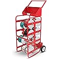 Amazon.com: BISupply Electrical Wire Spool Rack - 11 Axle Portable Bulk ...