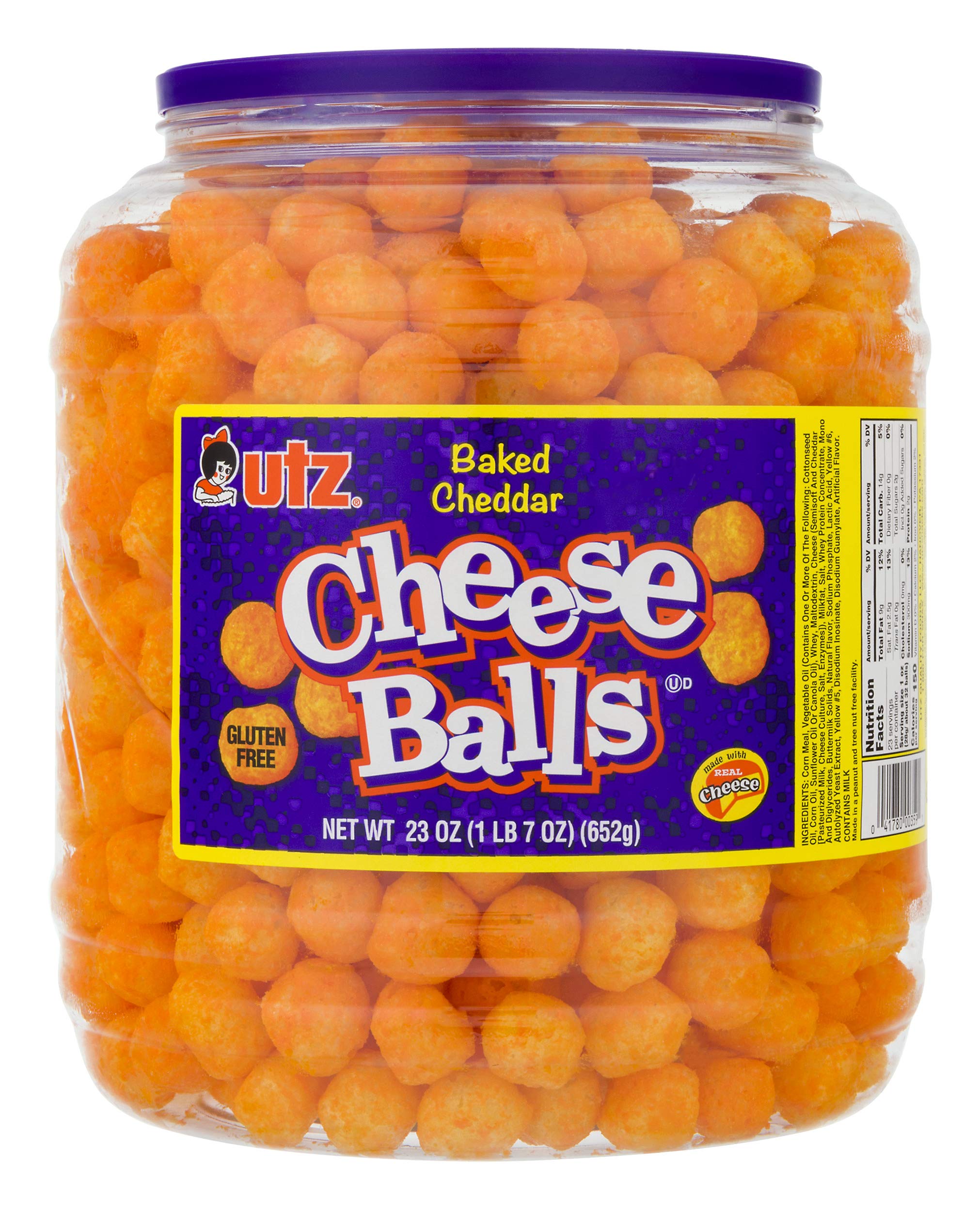 Mua Cheese Balls – 23 Ounce Barrel (1.44 lbs) – Made with Real Cheese ...