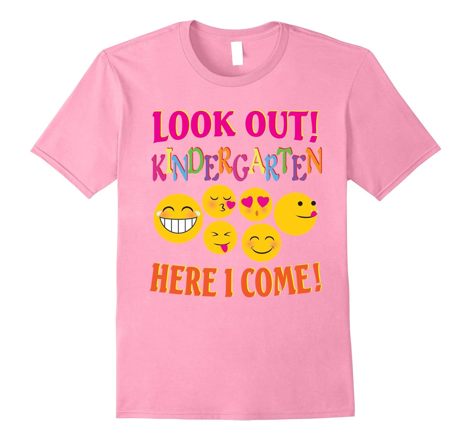 Look Out Kindergarten Here I Come Back To School Shirt-Art – Artvinatee