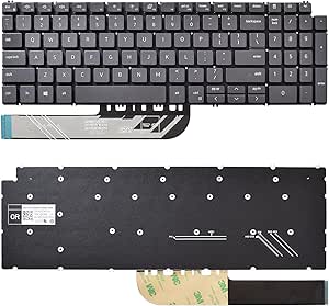 Amazon.com: SUNMALL Replacement Keyboard Compatible with Dell Inspiron ...