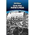 Civil War Poetry and Prose (Dover Thrift Editions: Poetry): Walt ...