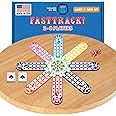 Amazon.com: GAMES BY 3D Fasttrack Multiplayer Board and Card Game Full ...