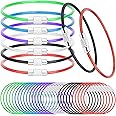 Amazon.com: BGYTWEYTD 30 Pack Key Ring Wire Keychain Cable Large Key ...