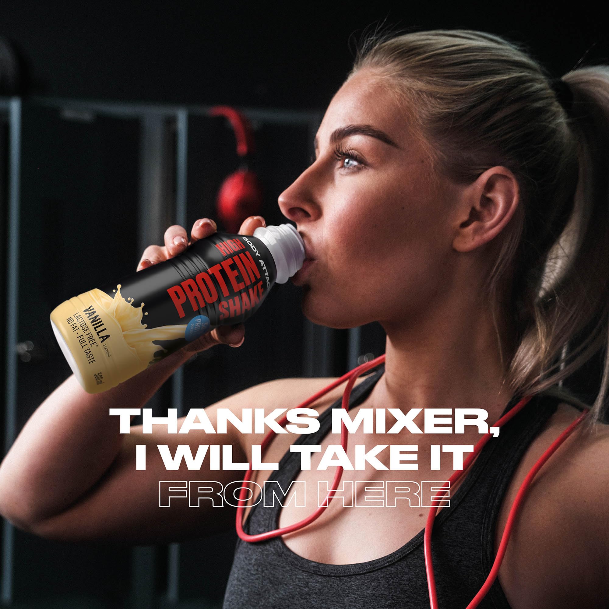 Mua Body Attack High Protein Shake - Vanilla - 12 x 500 ml, 50 g ...
