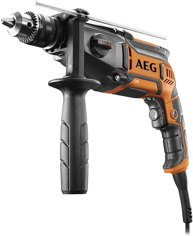 Aeg SB2E850R-Percussion Drill Chuck 750w 2 Speed, Safety tip-AVS 13 mm ...
