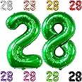 Amazon.com: KatchOn, Dark Green 28 Balloon Number - 40 Inch | Dark ...