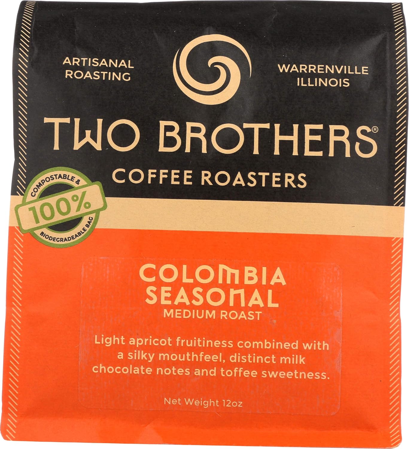 Amazon.com : Two Brothers, Coffee Colombia Limited, 12 Ounce : Grocery ...