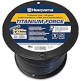 Amazon.com: Husqvarna Titanium Force 0.095-Inch, 140-Foot Spooled ...