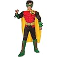 Amazon.com: DC Superheroes Deluxe Robin Costume, Child's Small : Toys ...
