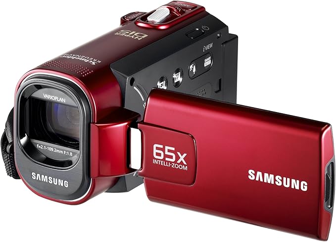 Samsung F40 SD Compact Camcorder - Red: Amazon.co.uk: Camera & Photo