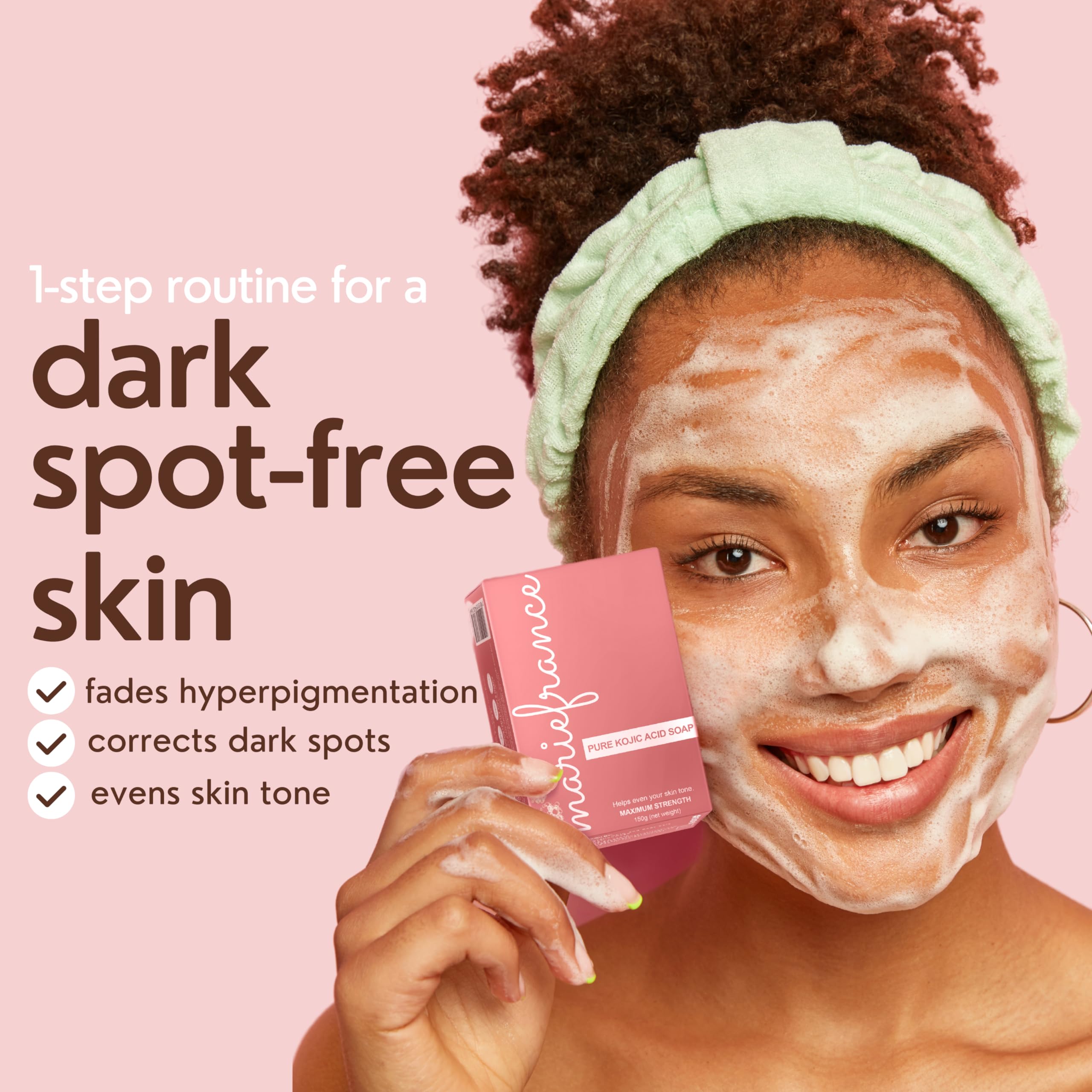 Mua Pure Kojic Acid Soap for Hyperpigmentation, Dark Spots & Skin ...