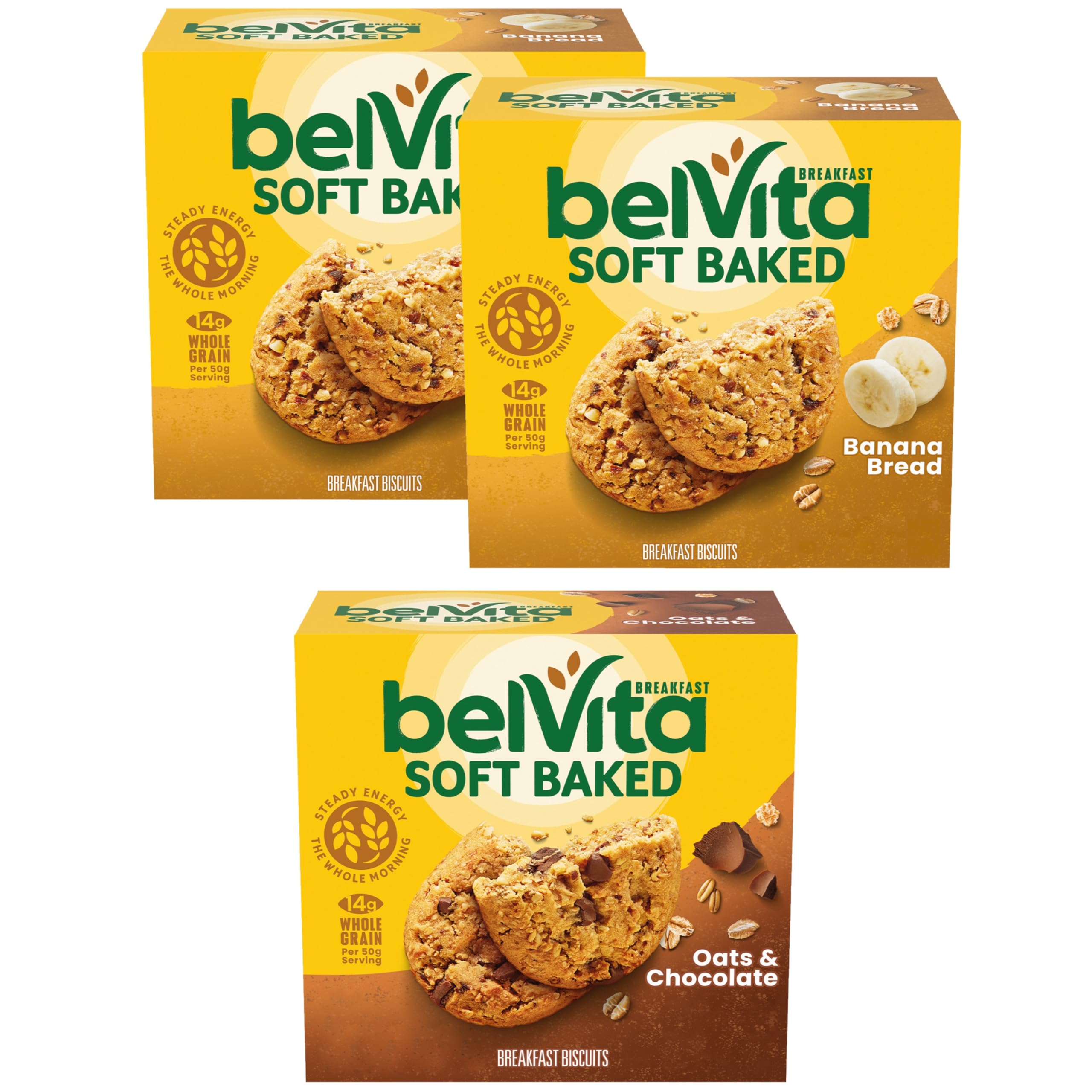 Mua BelVita Soft Baked Breakfast Biscuits Variety Pack with Banana ...