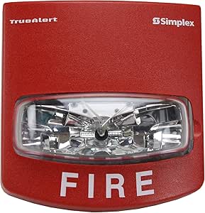 Simplex 4906-9101 Truealert Multi-Candela Wall Mount Strobe (V/O ...