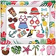 Amazon.com: Funny Hawaiian Party Inflatable Selfie Photo Frame ...