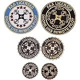 Amazon.com: Small 1.25" Gold Drone Accessories Lapel Pin - FAA Licensed ...