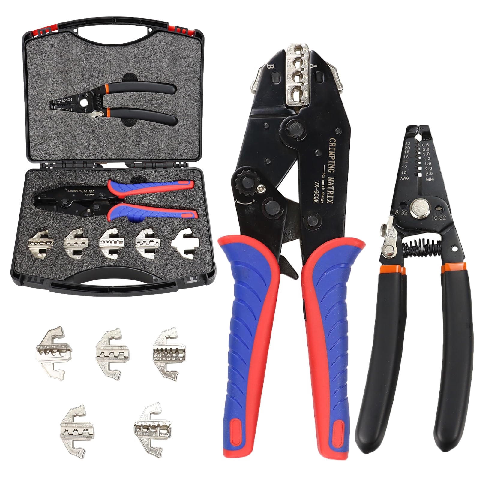Mua Crimping Tool Set 7 PCS,Ratcheting Wire Crimper and Wire Stripper ...