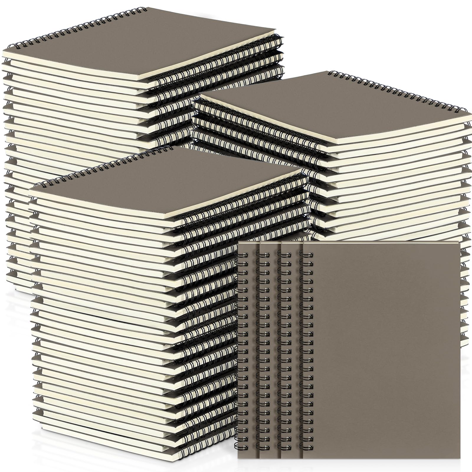 Yahenda Spiral Notebook A5 College Ruled Journals Notebooks Lined 8.3'' x 5.5'' Note Books Bulk ...