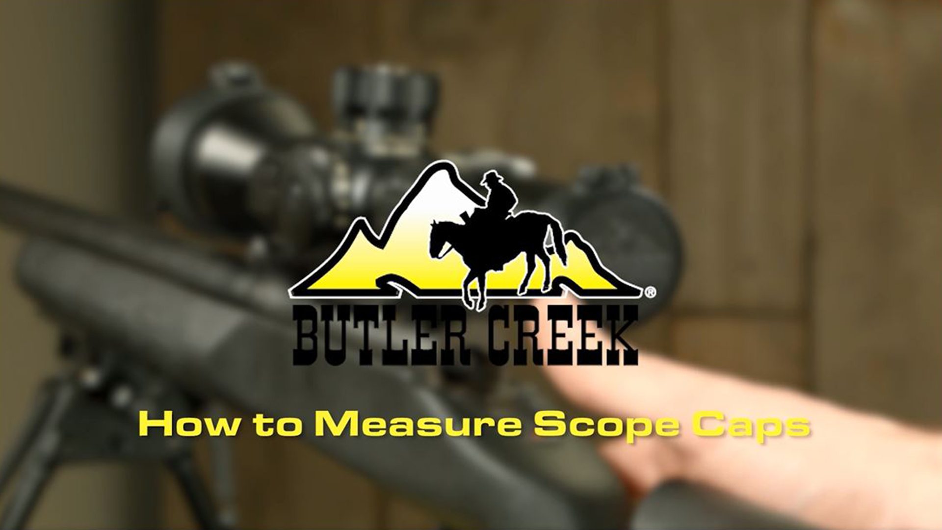 Watch How to Fit a Butler Creek Scope Cover on Amazon Live