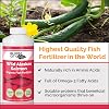 Organic Wild Fish Fertilizer and Plant Supplement, Great for Roots and ...