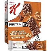 Amazon.com: Special K Bar Protein Meal Bars, 12g Protein, Meal Replacement, Chocolate Peanut ...