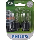 Amazon.com: Philips 3457NA LongerLife Miniature Bulb, 2 Pack : Automotive