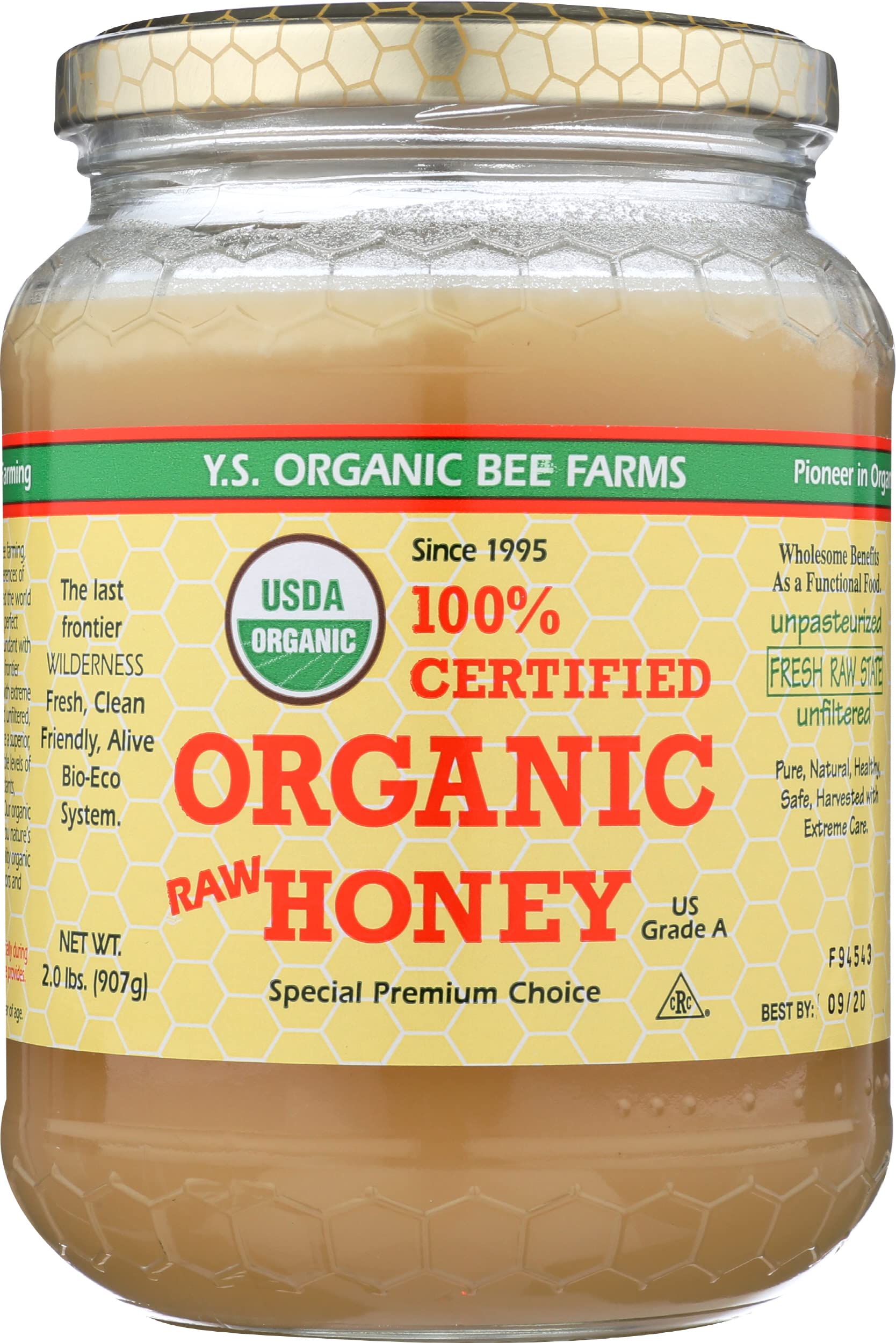 Mua YS Organic Bee Farms CERTIFIED ORGANIC RAW HONEY 100% CERTIFIED ...