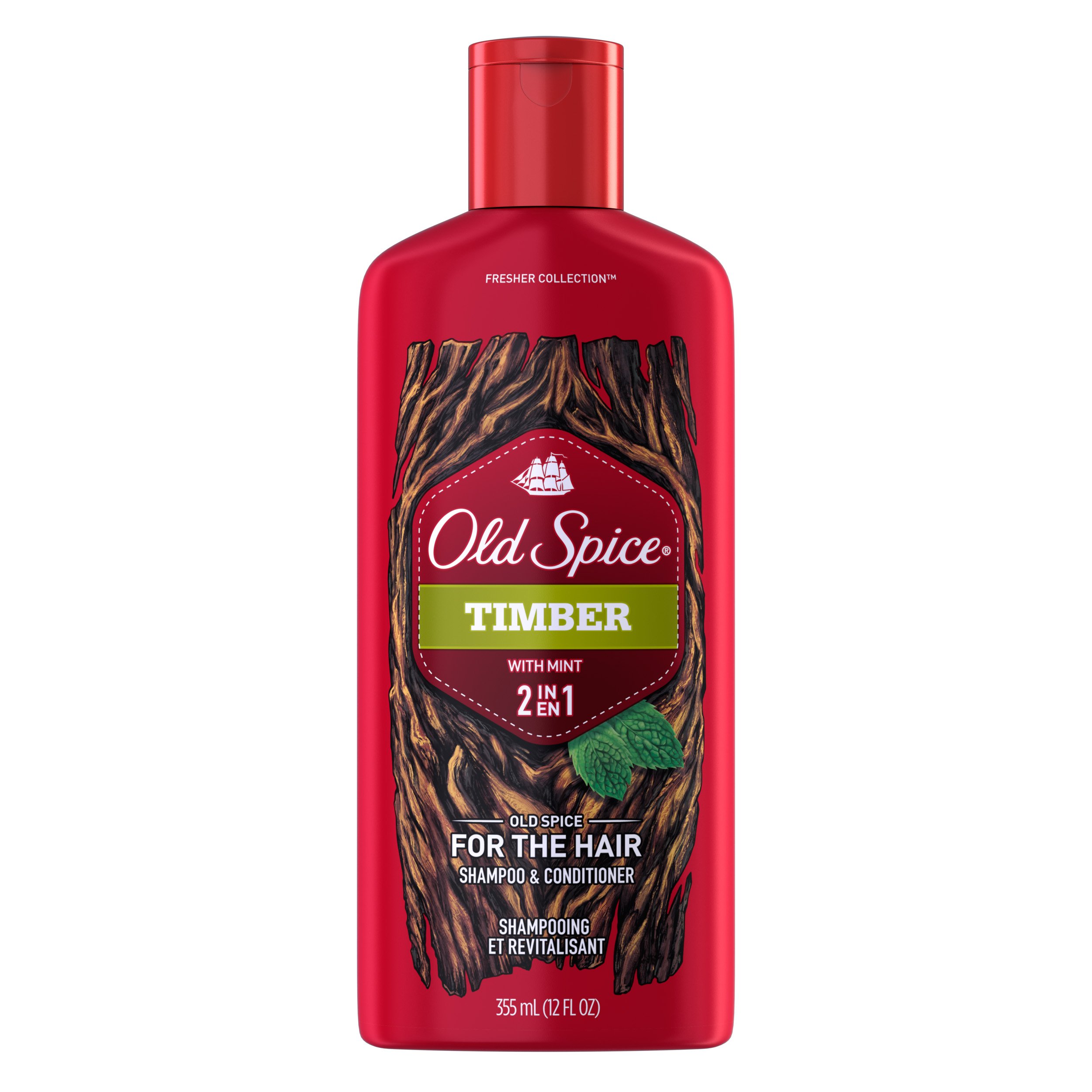 Amazon.com : Old Spice Fresher Collection Men's Body Spray, Timber, 3. ...