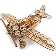 Amazon.com: EWA Eco Wood Art 3D Airplane Puzzle - Classic Wooden Craft ...