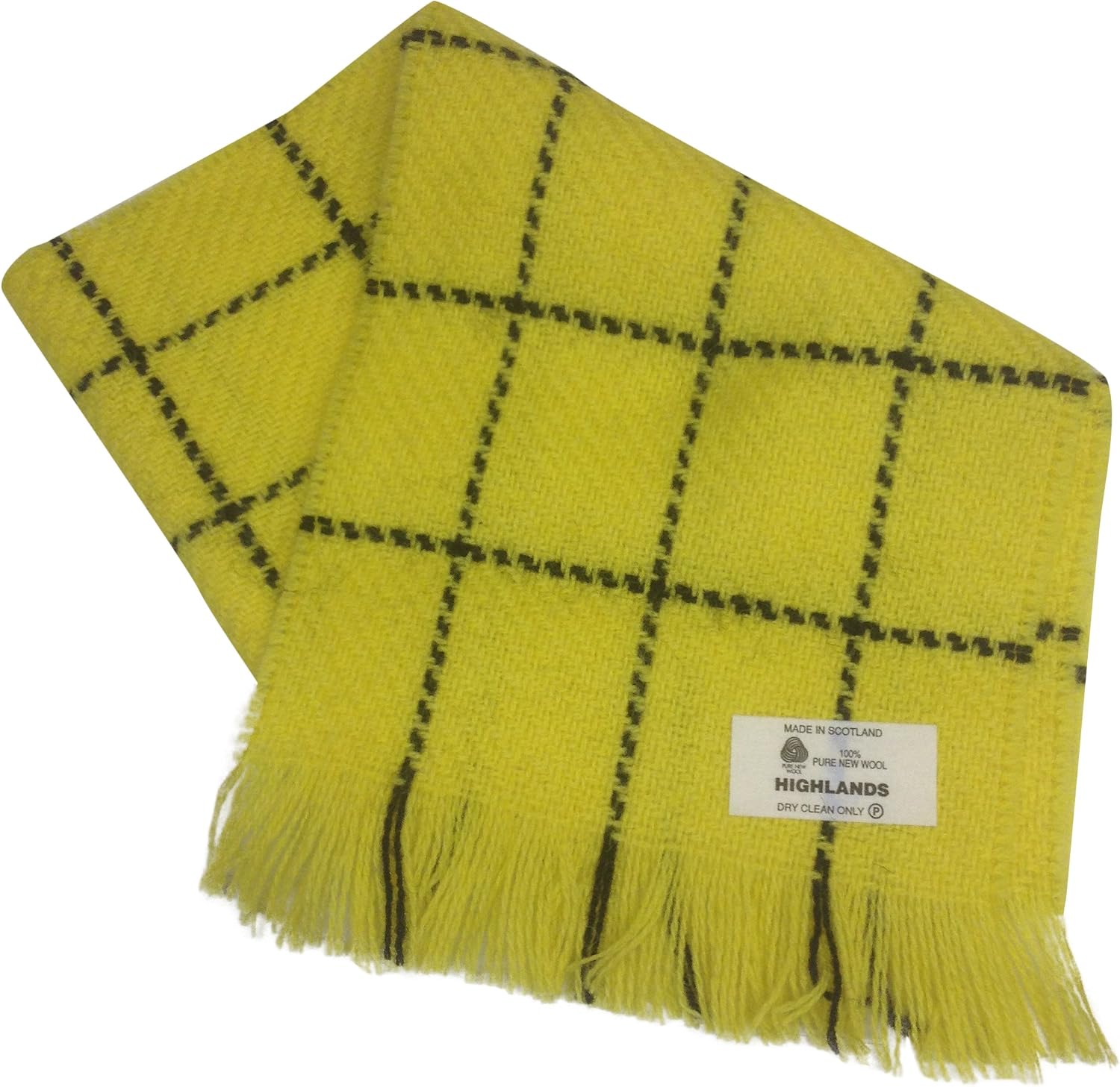 Rupert The Bear Style Scarf 100% Pure Wool Made In Scotland – BigaMart