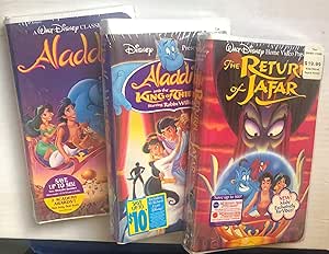 Amazon.com: Aladdin 2 & 3 Collection [VHS]: Scott Weinger, Robin ...